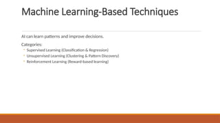 Problem-Solving Techniques in Artificial Intelligence | PPTX