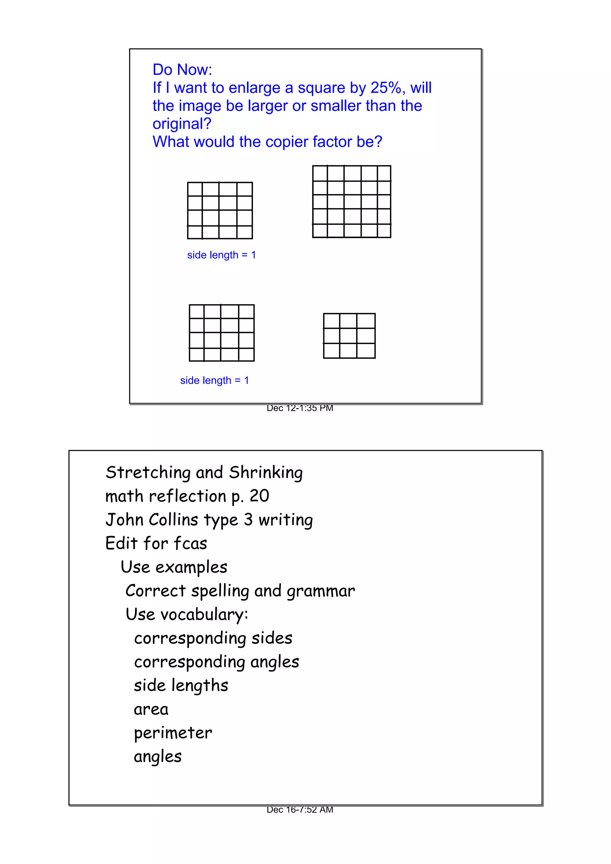 Stretching & Shrinking Problem 1.3 Bt | PDF