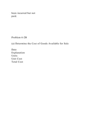 PROBLEM 5-5BPrepare a correct detailed multiple-step income st.docx