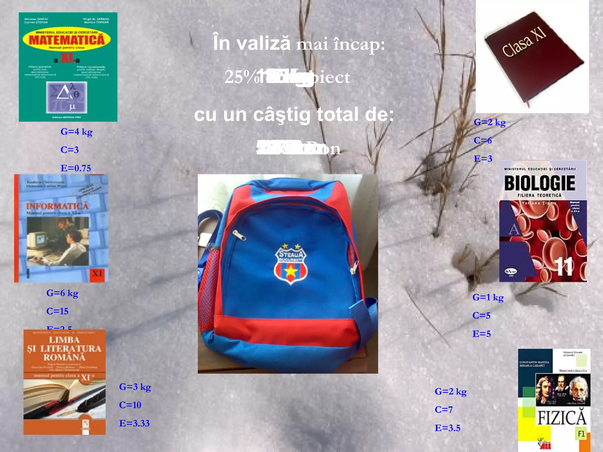 Problema Rucsacului | PPT