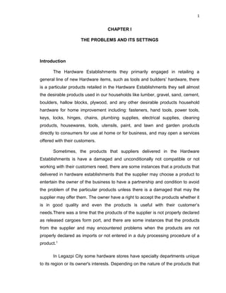 Problem and its settings 5 | DOCX