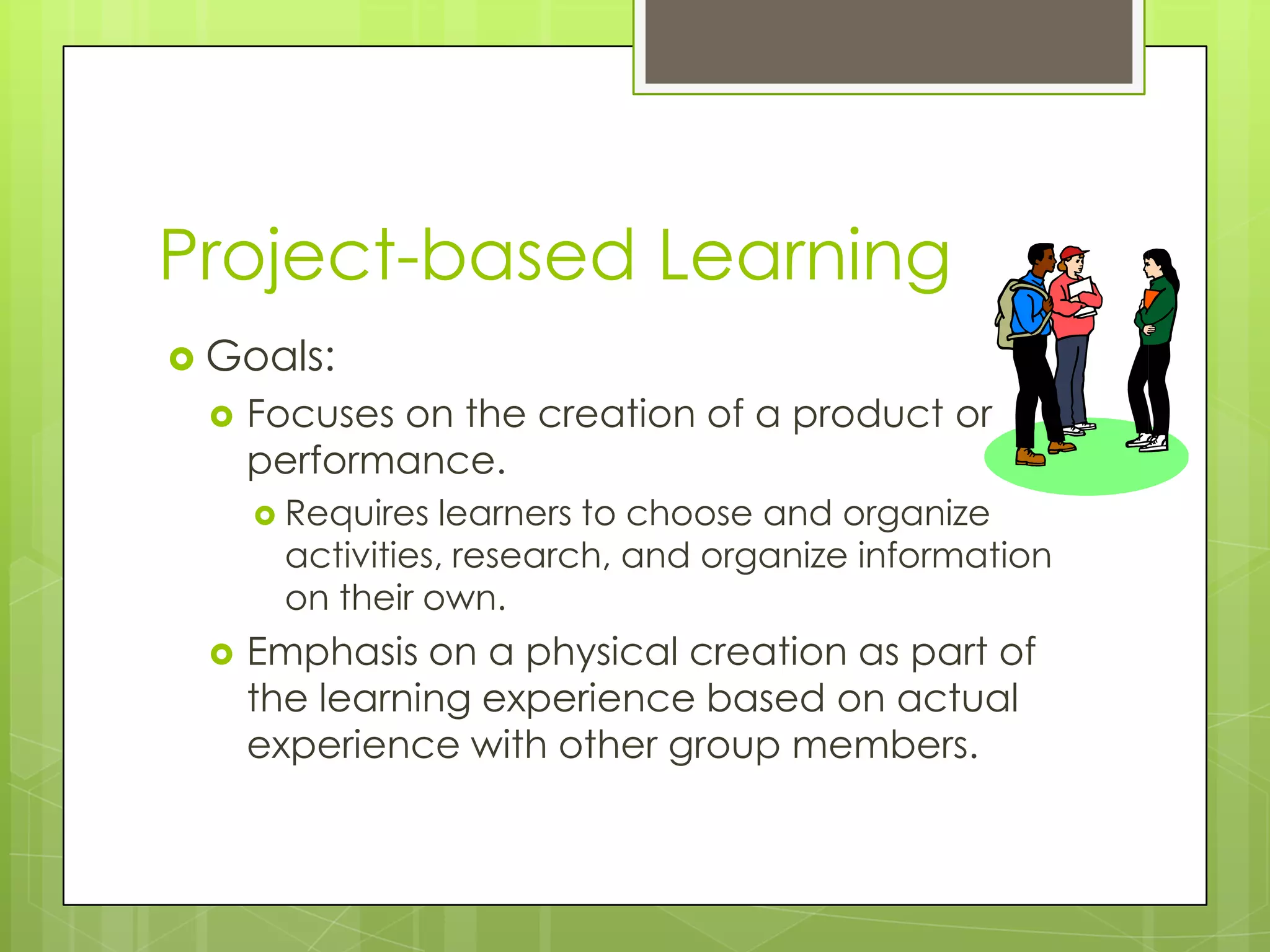 Problem and Project based learning | PPT