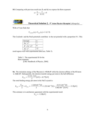 Problem and solution 2 a ph o 9 | DOC | Chemistry | Science