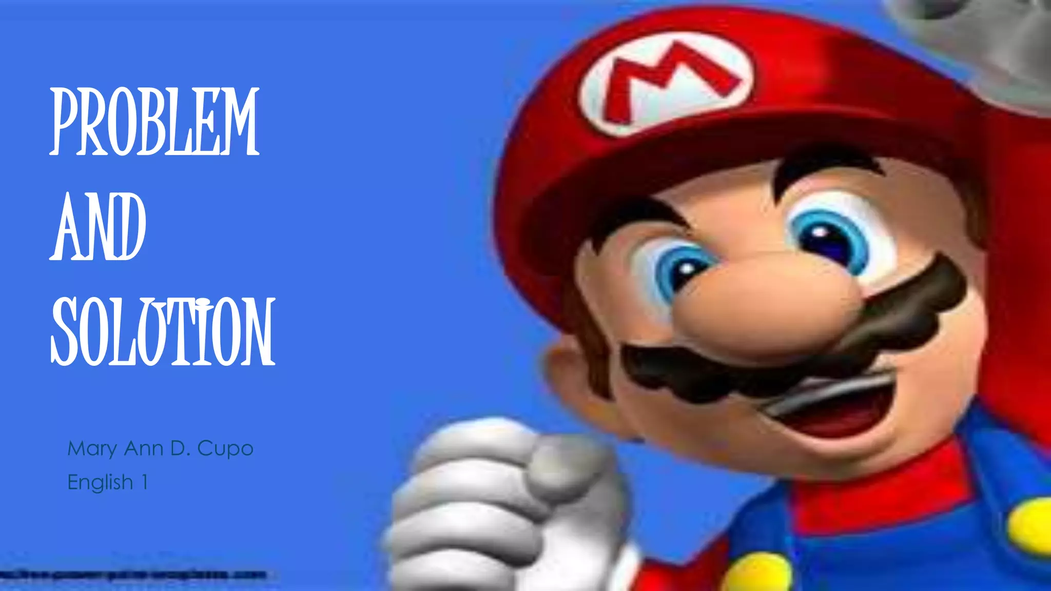 Elements of the Story: Problem and solution | PPTX