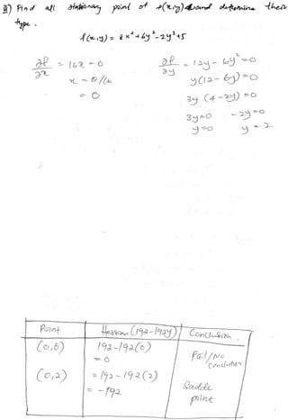 Problem and solution math for engineering - Past Final Exam | PDF