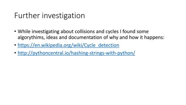 SHA1 collision analysis and resolving a problem of recursive hashing with xrange and long ...