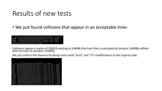 SHA1 collision analysis and resolving a problem of recursive hashing with xrange and long ...