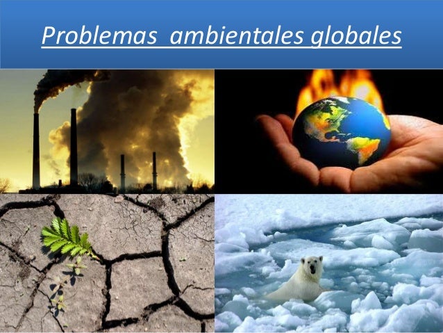 Contaminacion ambiental: Clasificación de los problemas ambientales