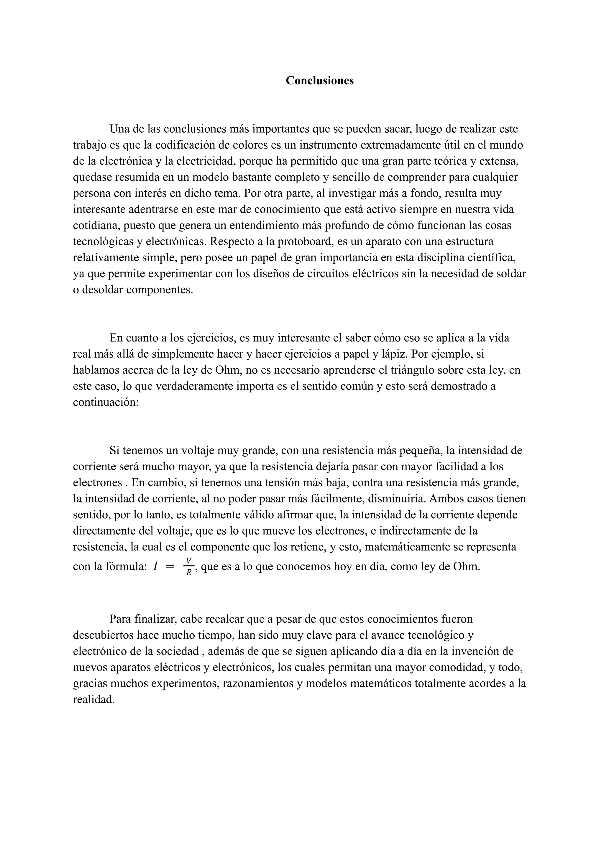 Problemas de aplicación ley de ohm y ley de watt | PDF