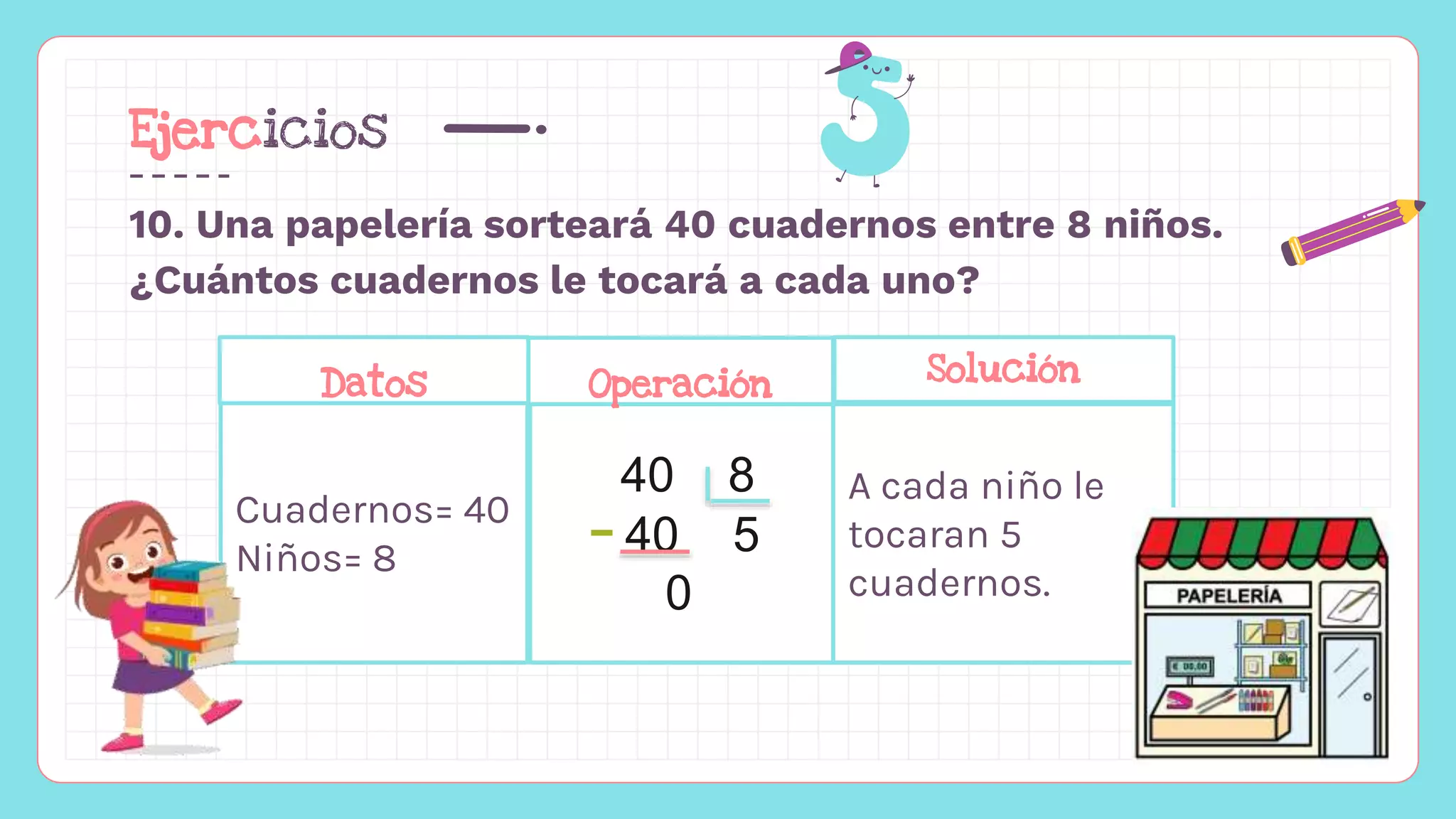 Problemas de divisiones simples | PPT