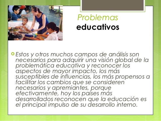 Problemas educativos felix