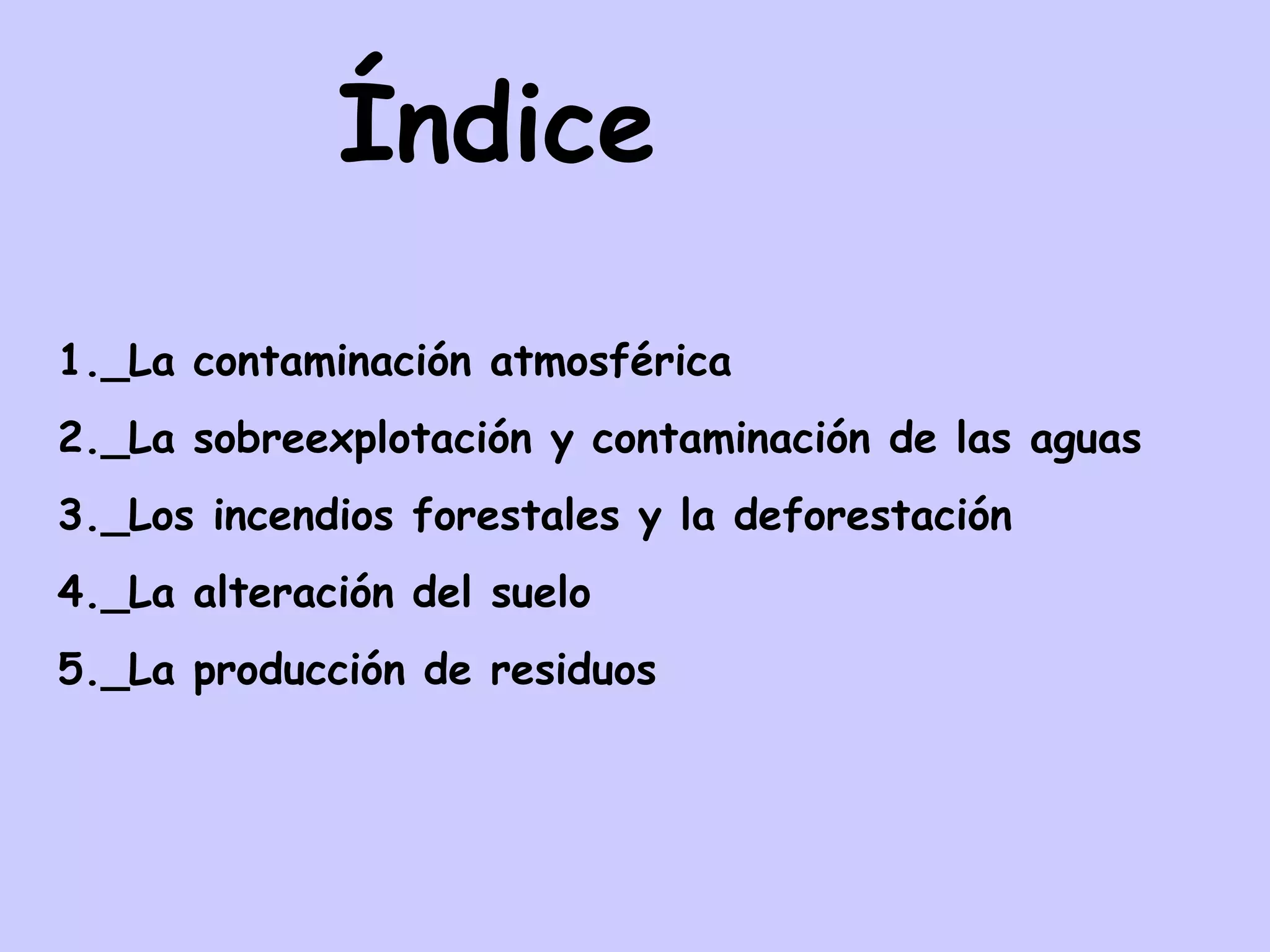 Problemas medioambientales en España | PPT