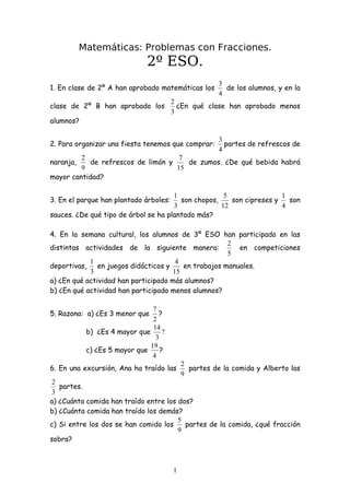 FRACCIONES Y DECIMALES DE SECUNDARIA EJERCICIOS RESUELTOS, 54% OFF