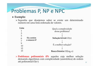 Estudos sobre PROBLEMAS P-NP-NP-COMPLETO.pptx