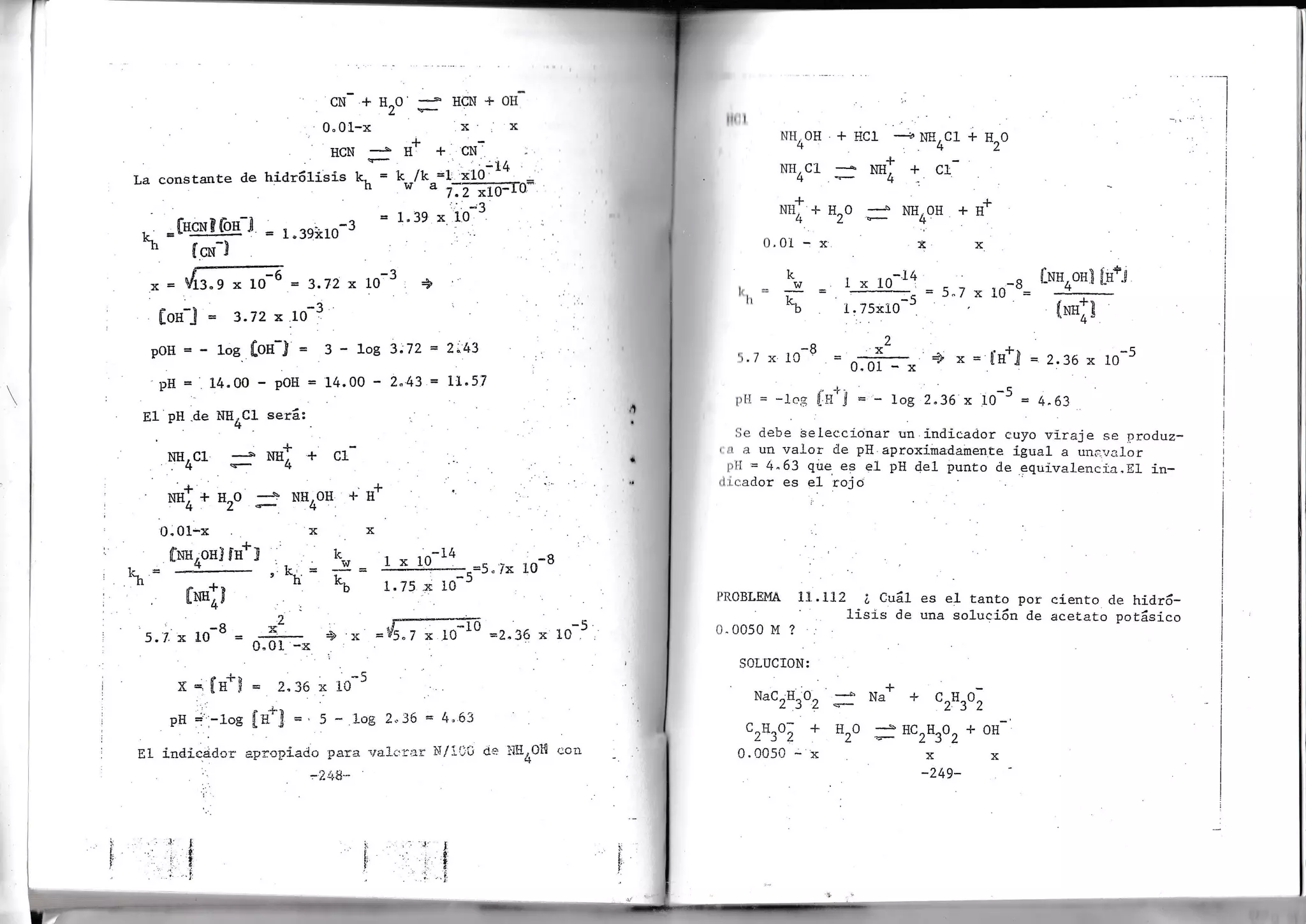 Problemas resueltos calculos de quimica analitica hamilton | PDF