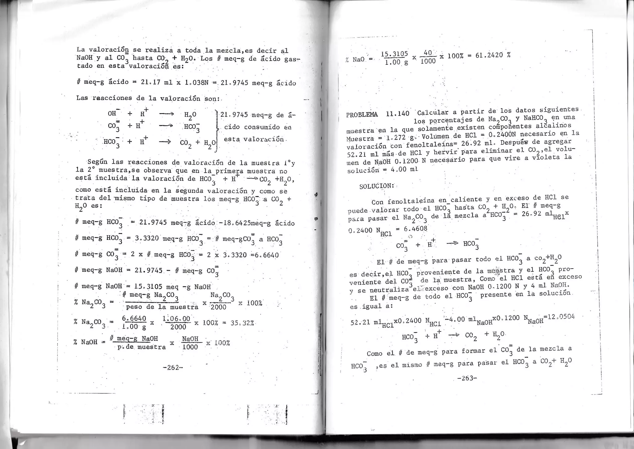 Problemas resueltos calculos de quimica analitica hamilton | PDF