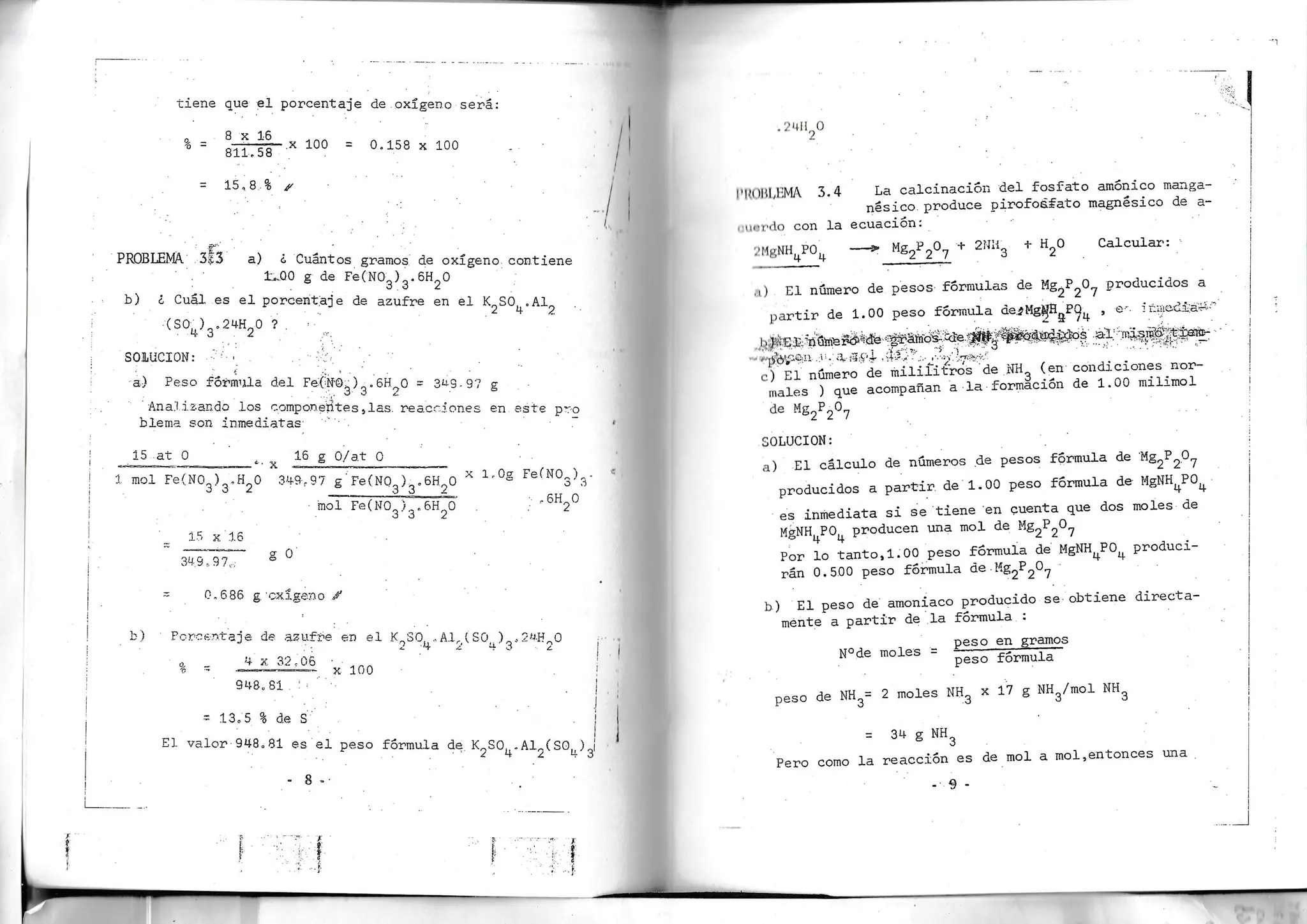 Problemas resueltos calculos de quimica analitica hamilton | PDF