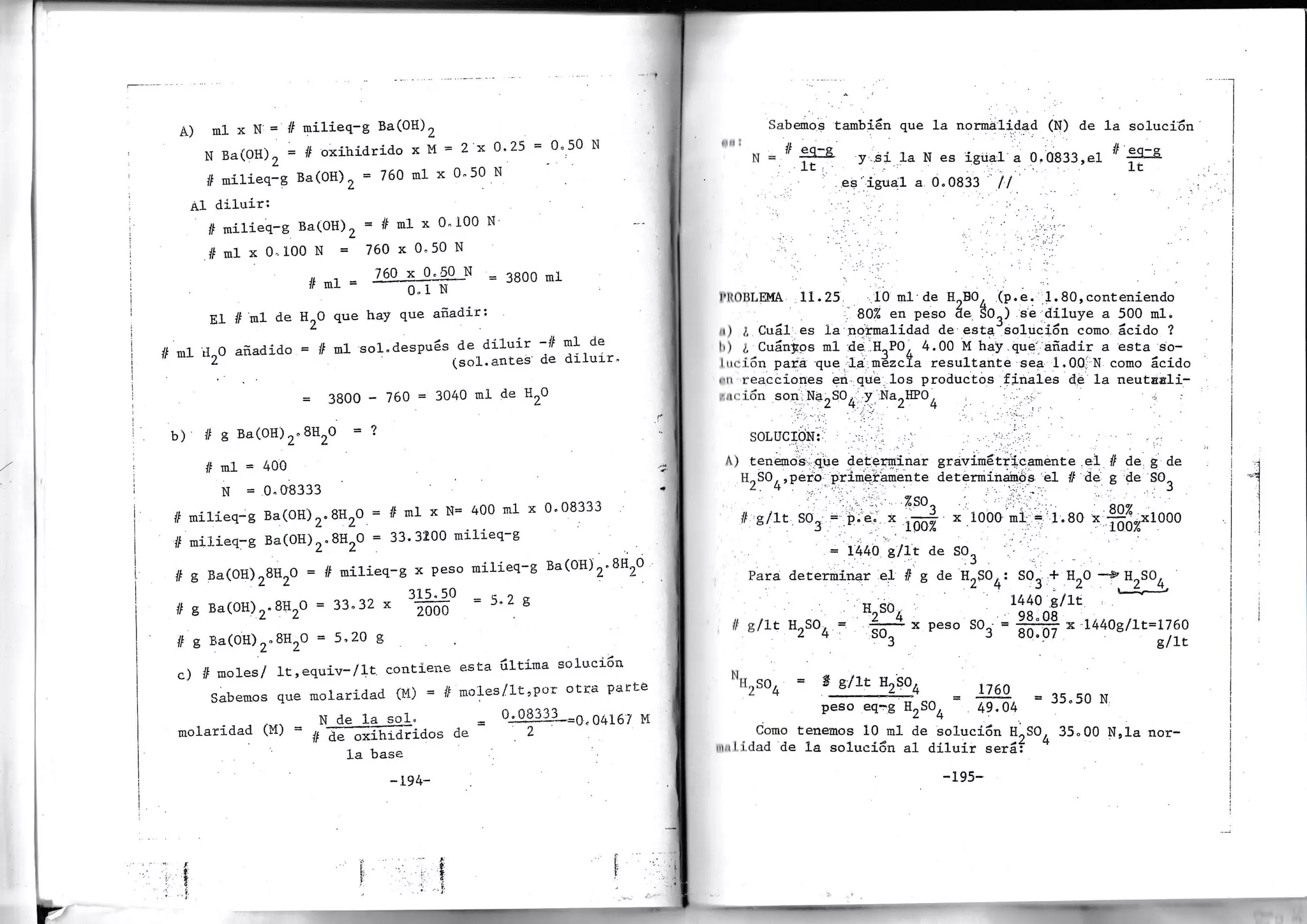 Problemas resueltos calculos de quimica analitica hamilton | PDF
