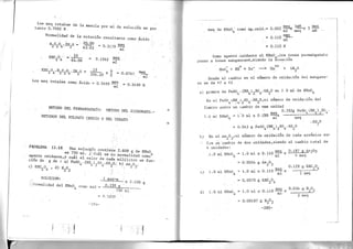 Problemas resueltos calculos de quimica analitica hamilton | PDF