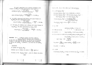 Problemas resueltos calculos de quimica analitica hamilton | PDF
