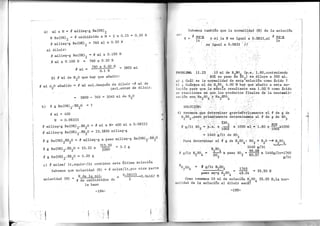 Problemas resueltos calculos de quimica analitica hamilton | PDF