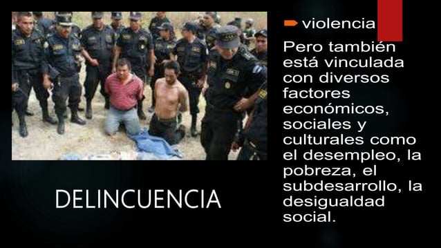 Los 10 Problemas Sociales De Guatemala Ms Graves