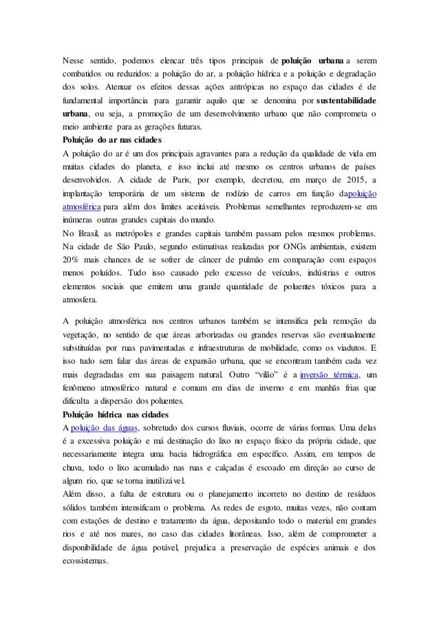 Problemas Sociais Do Brasil Urbano Como Resolver Resumo