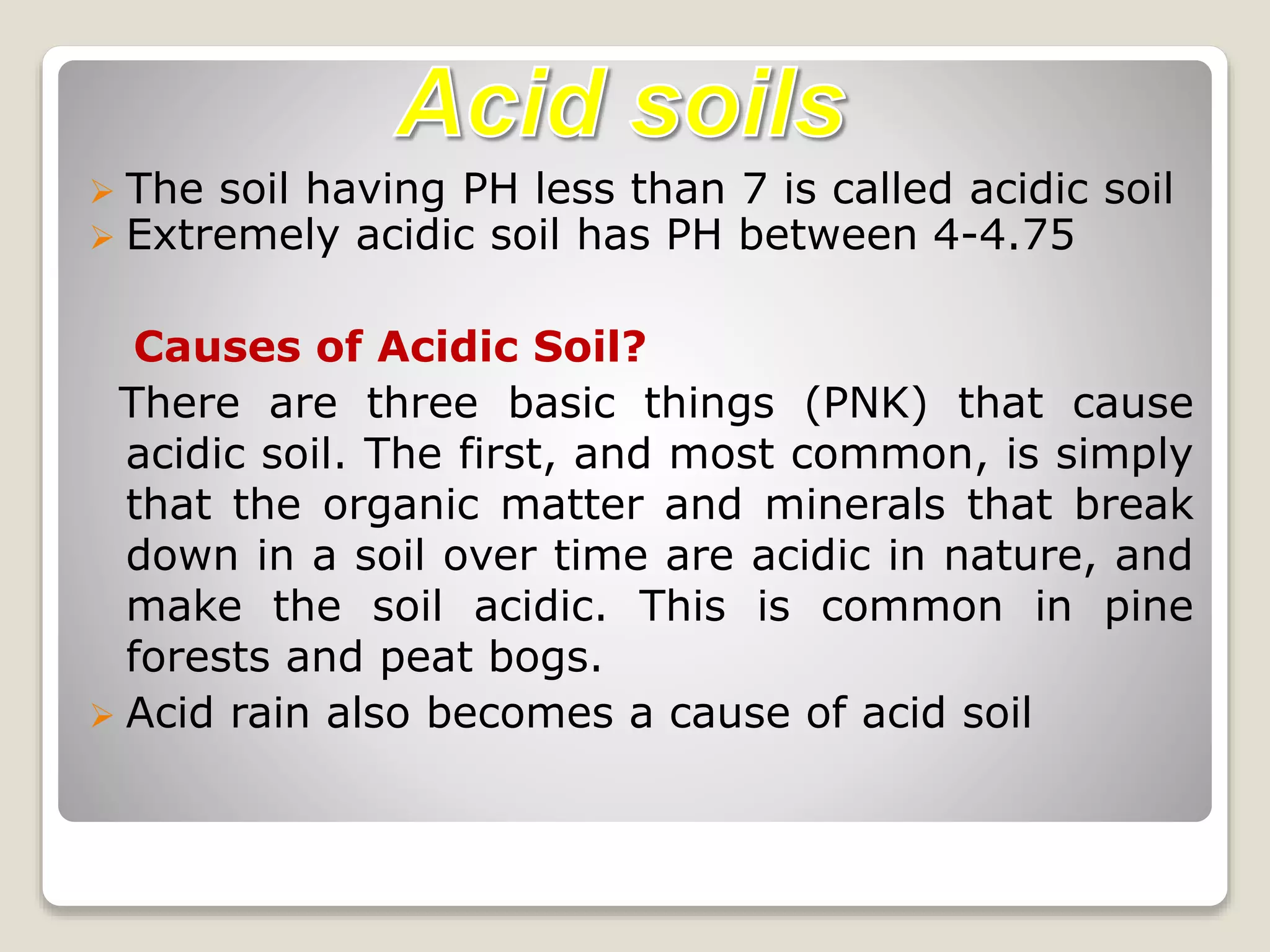 Problematic soil | PPT