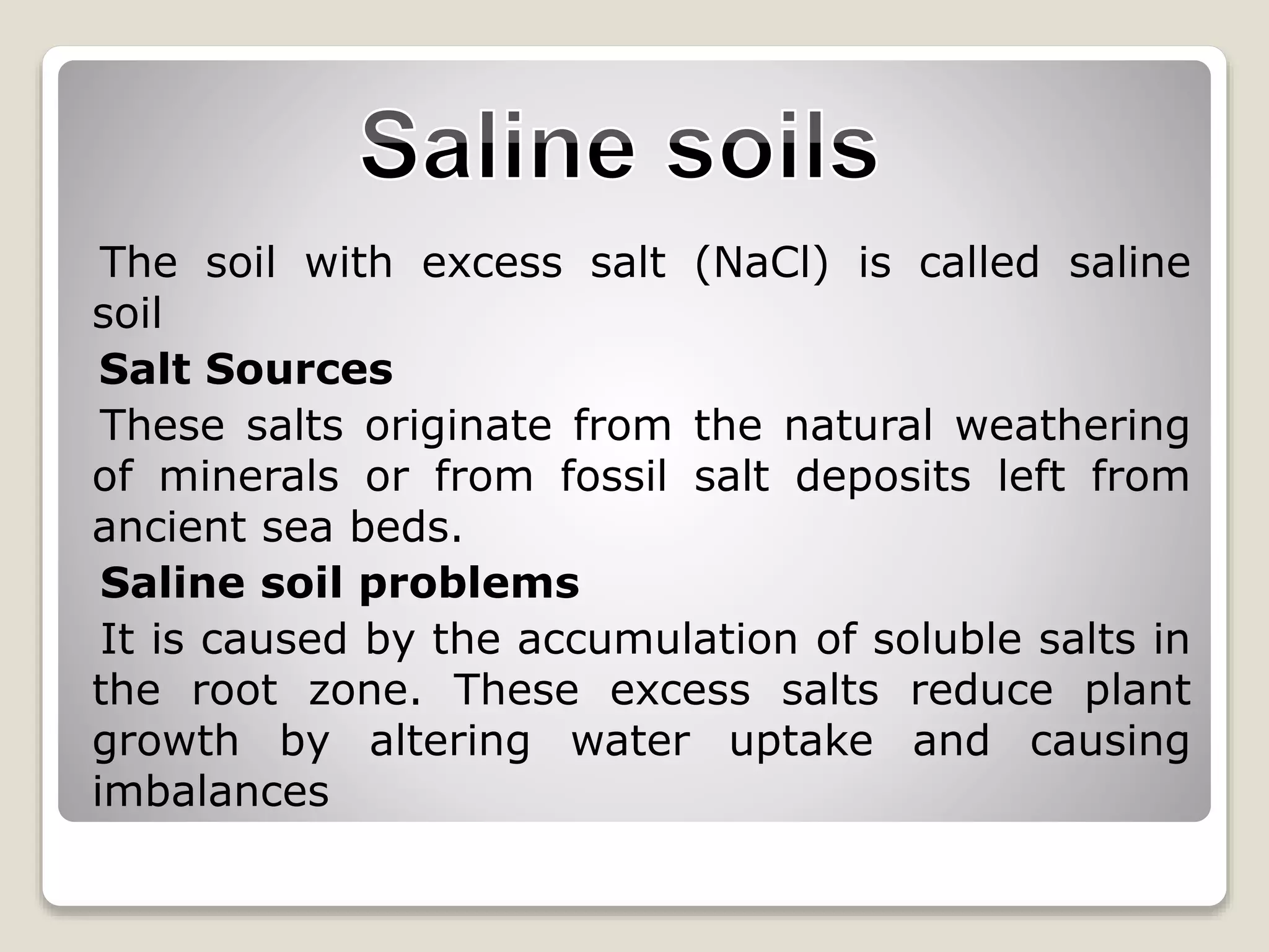 Problematic soil | PPT