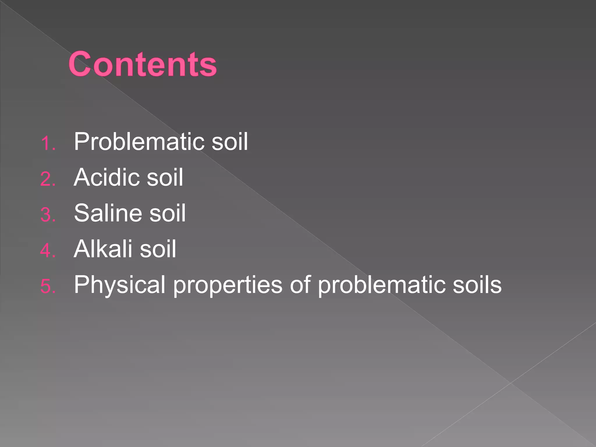 Problematic soil | PPTX