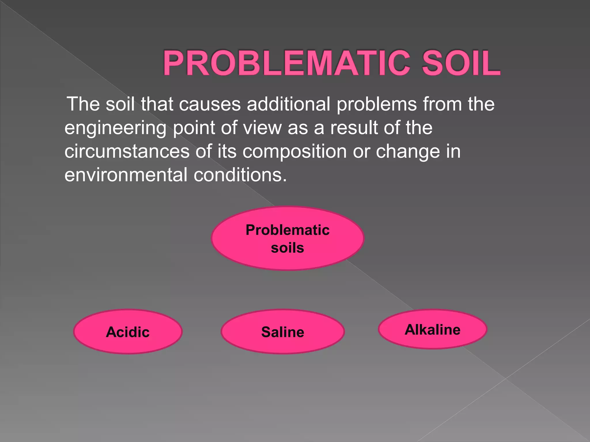 Problematic soil | PPTX