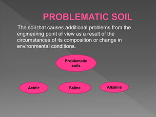 Problematic soil | PPTX