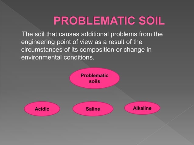Problematic soil | PPTX