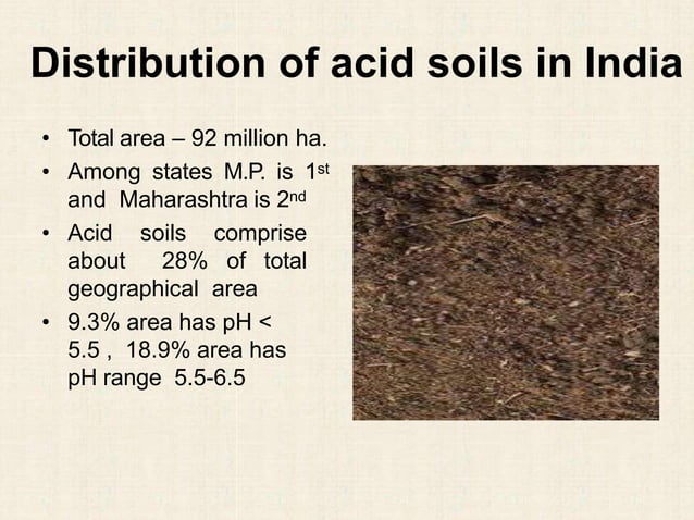problematic soils.pptx | Agriculture | Industries