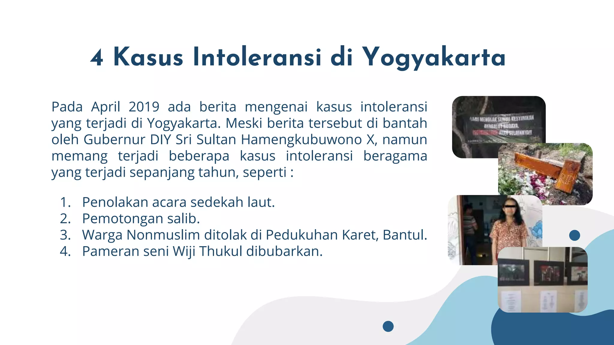 Problematika toleransi antar umat beragama di indonesia | PPT