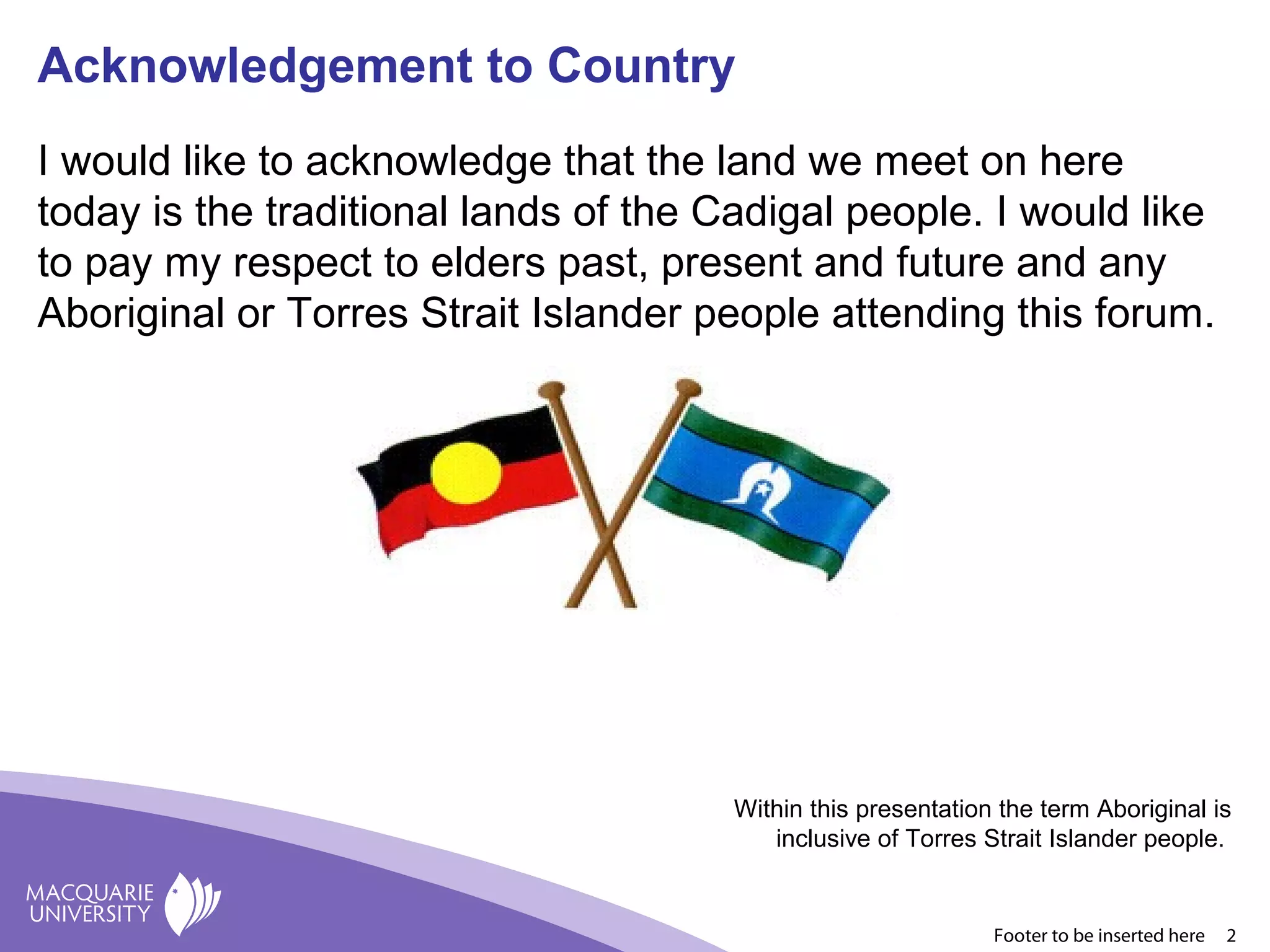 Problematisation of Aboriginal Employment Policy | PPT