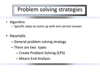 Problem based learning | PPT