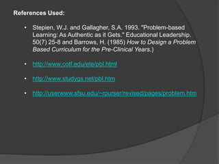 Problem Based Learning | PPTX