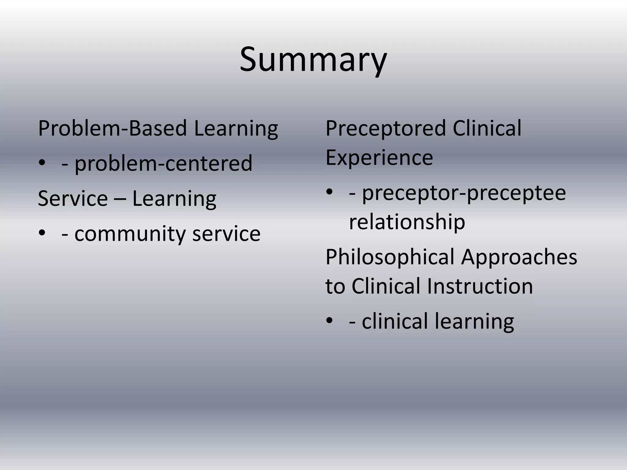 Problem based learning | PPT