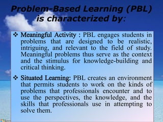 Problem based learning yang pertama | PPTX | Educational Assessment ...