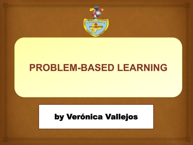 Problem based learning | PPTX