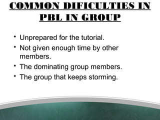 Problem based learning | PPT