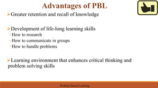 Problem based learning | PPT