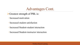 Problem based learning | PPTX