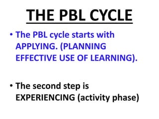 Problem Based Learning | PPTX
