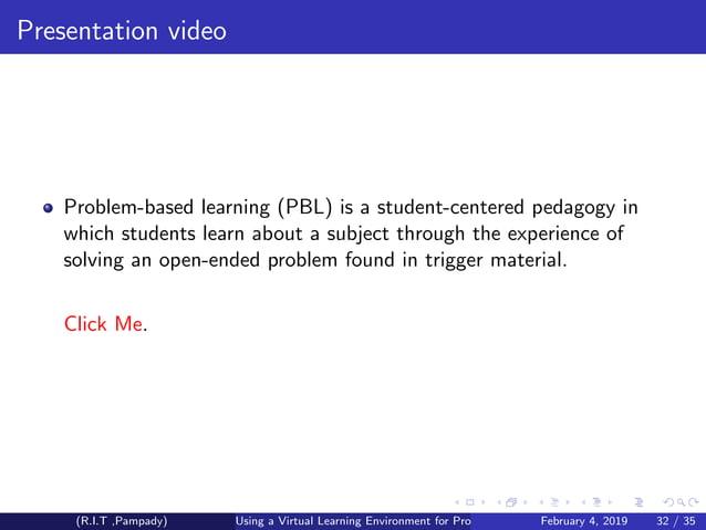 Problem based learning | PPT