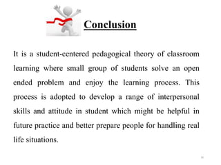 Problem based learning | PPTX