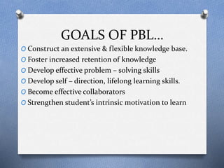 Problem based learning | PPTX