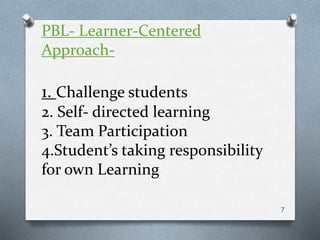 Problem based learning | PPT