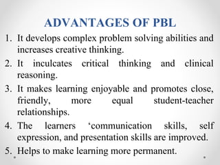 Problem based Learning (PBL) .pptx